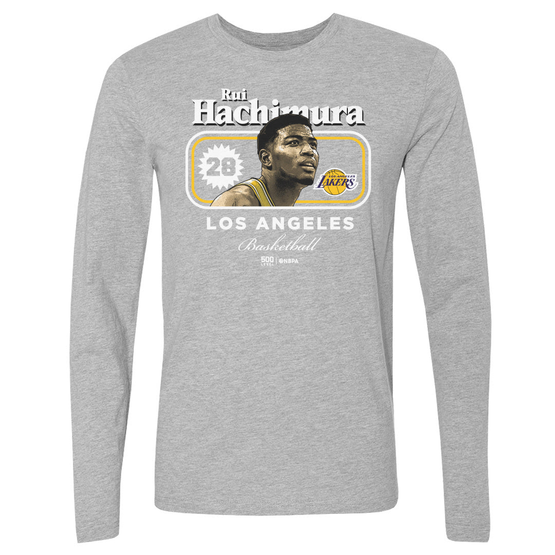 Rui Hachimura Los Angeles Lakers Cover WHT – Lakers Store
