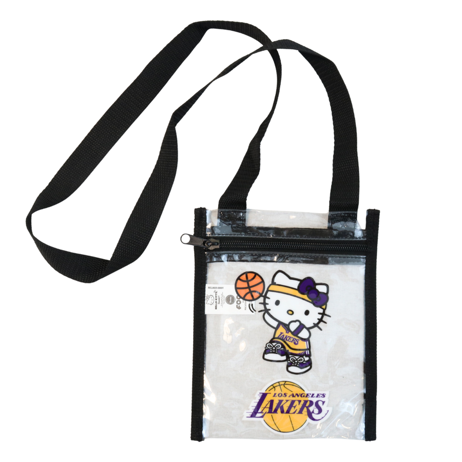 Lakers Hello Kitty Clear Crossbody Tote Bag – Lakers Store