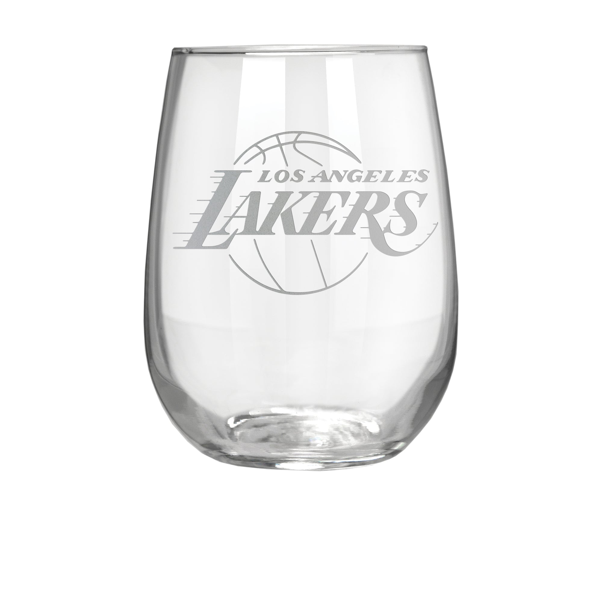 Los Angeles Lakers 17 oz. Stemless Wine Glass – Lakers Store
