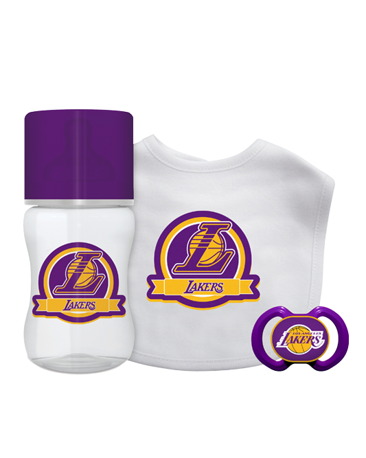 Los Angeles Lakers Baby Gift Set - 3 piece – Lakers Store
